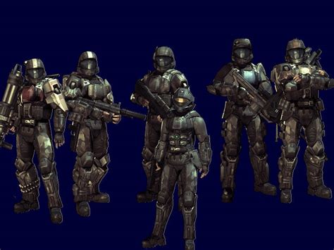 Halo 3 Odst Characters By Counterfox On Deviantart