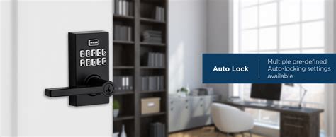 Weiser Smartcode 10 Matte Black Keyless Entry Door Lock