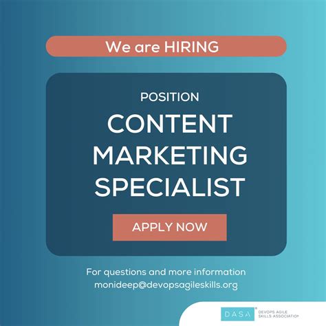 Dasa On Linkedin Contentmarketing Devopsjobs Contentspecialist