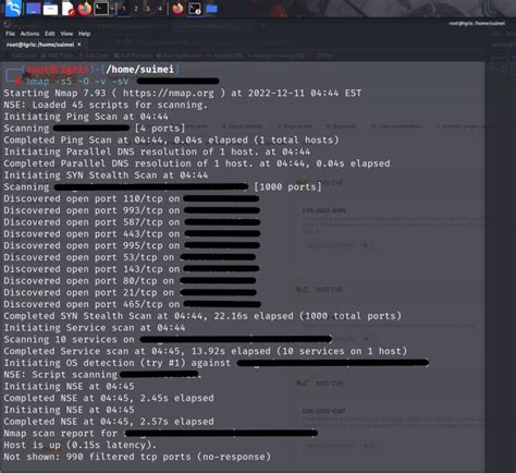 Saisharan Erlewad On Linkedin Ethicalhacking Internship Nmap Nmap Task2 Completed