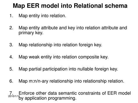 Ppt Lecture 1 On Extended Entity Relationship Model Powerpoint
