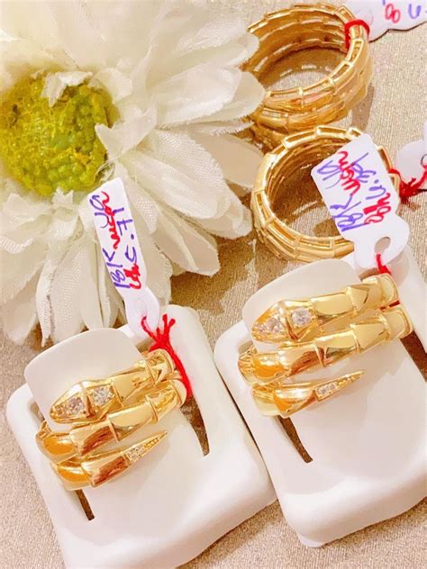 Serpent Rings 18k Japan Gold Womens Fashion Jewelry And Organizers