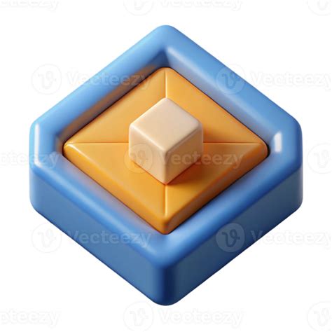 Majestic Organic Geometric Square Pattern Minimal Symmetrical Single Weight Stroke With