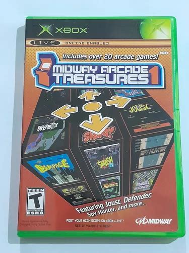 Midway Arcade Treasures 1 P Xbox Clássico Original Mercadolivre