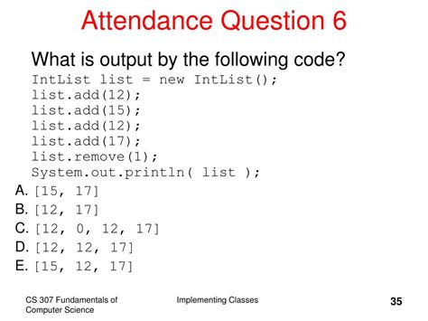 Ppt Topic 5 Implementing Classes Powerpoint Presentation Free
