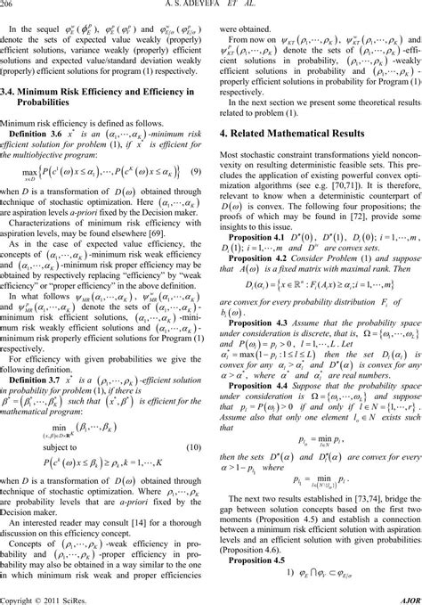 Multiobjective Stochastic Linear Programming An Overview