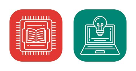 Cpu And Lamp Icon Vector Art At Vecteezy