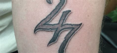 Twenty Four Seven Script Bunker Tattoo Quality Tattoos