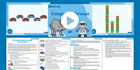 Talk About Comparing Groups To 10 Maths Powerpoint And Planning Ideas