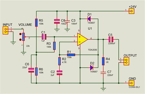 Tda2030 Amplifier Circuit Diagram My XXX Hot Girl