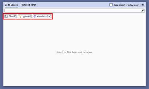 Introducing A New Way To Search Your Code And Visual Studio Features Visual Studio Blog