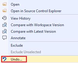 Azure Devops Cleaning Up Workspace In Visual Studio Stack Overflow