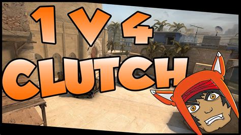 Csgo 1vs4 Clutch Youtube