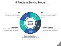 Problem Solving Model Powerpoint Ideas PowerPoint Slides Diagrams Themes For PPT