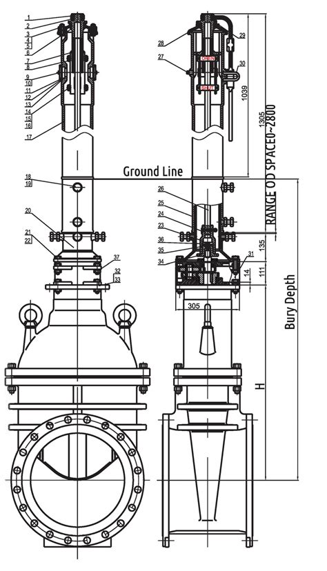 Vertical Type Large Indicator Post Fivalco Group Leading Valves Manufacturer