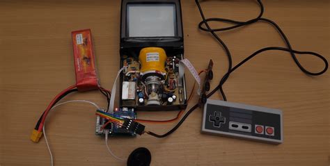 Build A Game Boy Clone With An Esp32 And A Small Crt Display By Cabe Atwell Medium