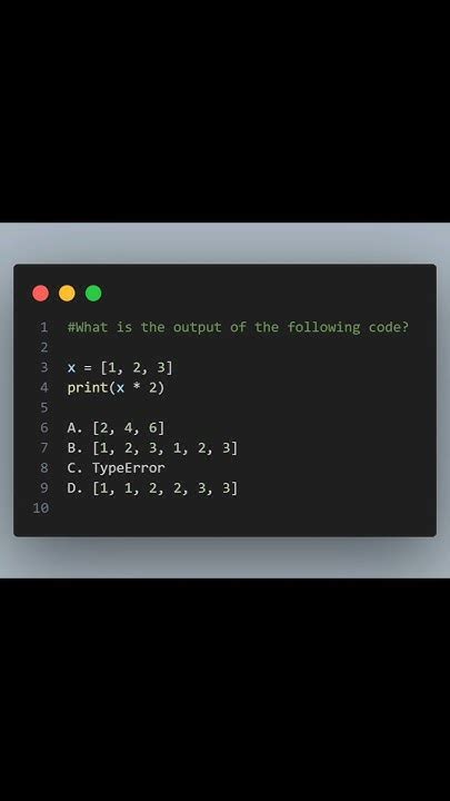 What Will Be The Output Answer In Commentfacts Coding Foryou Python