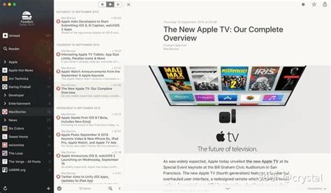 四款好用的 Rss 阅读器推荐 全平台支持 知乎