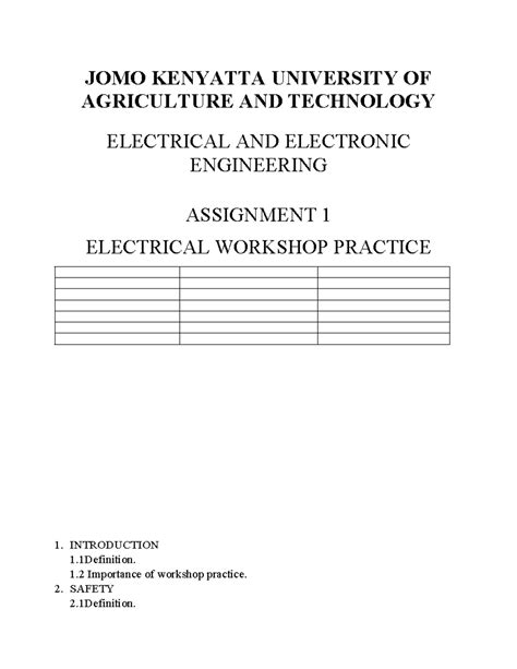 Computer Systems Arithmetic Jomo Kenyatta University Of Agriculture And Technology Electrical