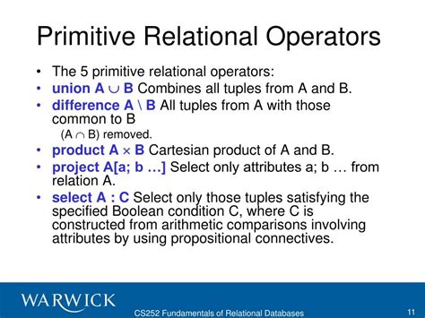 Ppt Cs 252 Fundamentals Of Relational Databases Sql4 Powerpoint