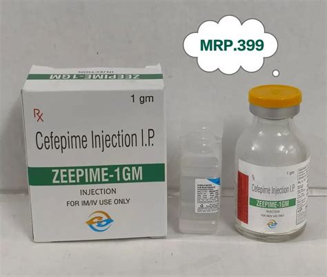 Cefepime Injection 1gm At ₹ 399 Vial Sector 13 Id 2853037897462