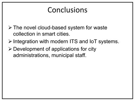 Iot Based Garbage Monitoring System Ppt Pptx
