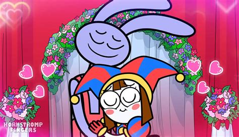 Au Jax Pomni Wedding Love Hug By Yesieguia On Deviantart