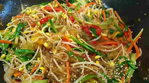 식감까지 맛있는 콩나물 잡채 황금레시피~