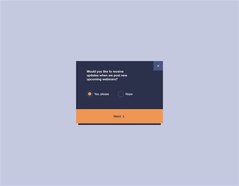 Day Feedback Modal Ui Design Behance
