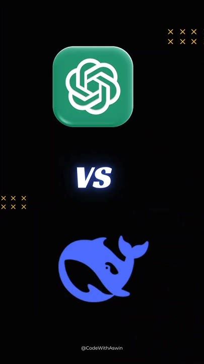 🚀 Chatgpt Vs Deepseek Which Ai Is Better 🤔🔥 Shorts Tamil Codewithaswin Youtube