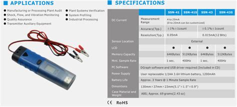 Usb Current Loop 4 20ma Data Logger Without Lcd Display Ssn 41s High Quality Usb Current Loop