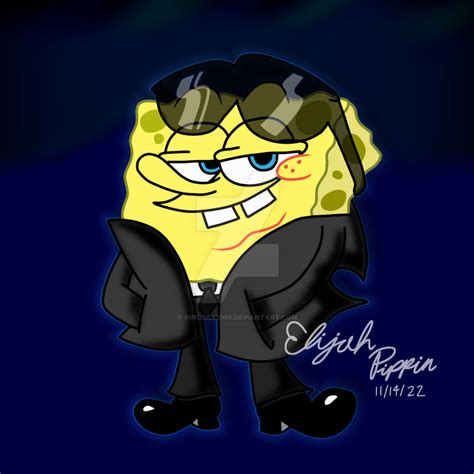 The Suave And Cool Spongebob By Rinorex2005 On Deviantart