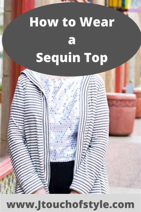 How To Wear A Sequin Top Subtly Once The Holidays Are Over