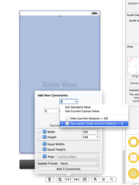 ios autolayout adding extra padding stack overflow