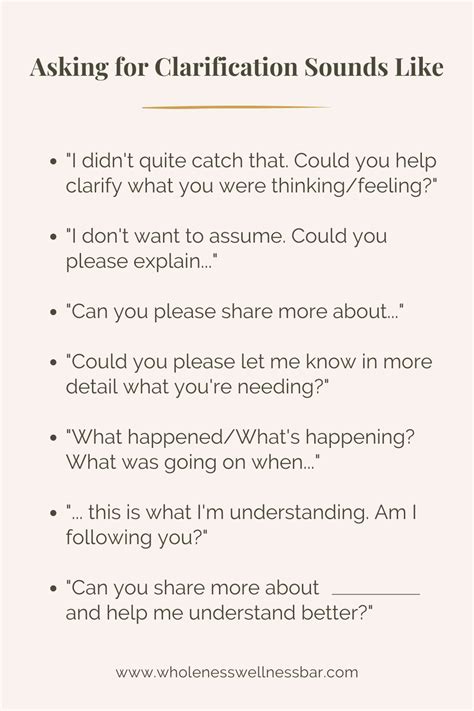 Top Tip For Healthy Relationships Clarifying Communication