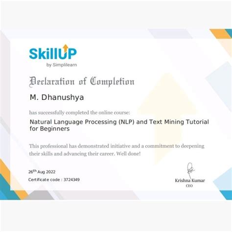 Dhanushya M Posted On Linkedin
