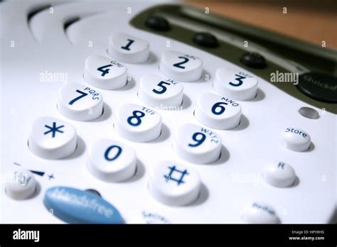 Close Up Of A Keypad Stock Photo Alamy