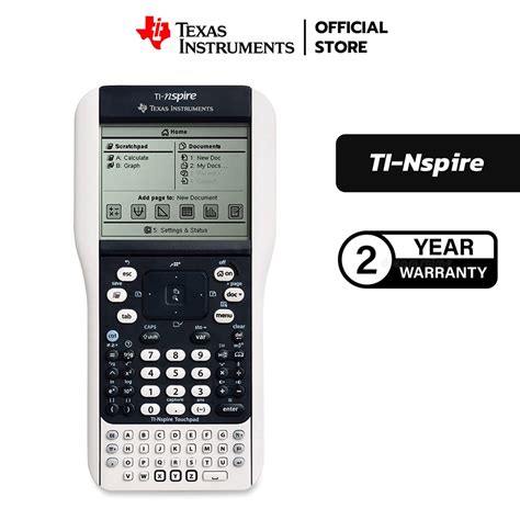 Texas Instruments เครื่องคิดเลขกราฟ รุ่น Ti Nspire With Touchpad Graphing Calculator Shopee