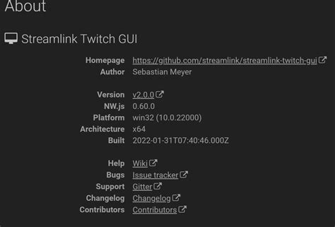 Does Twitch Gui 20 Not Support Streamlink 311 Any 3x