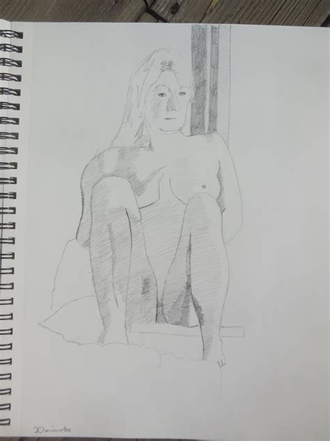 Art With A Needle Drawing Progress Report 3 Live Models