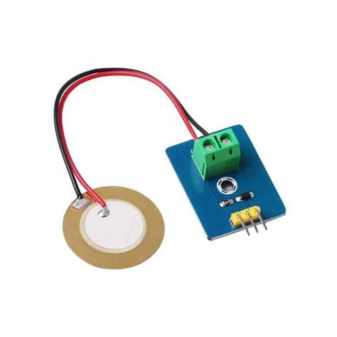 Taidacent Diy Ceramic Piezo Vibration Sensor Analog Vibration Sensor