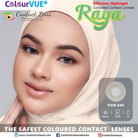 Colourvue Raya Ash Coloured Contact Lenses