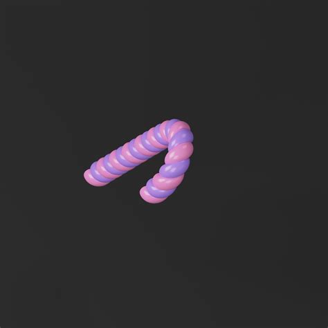 Twisted Candy 3d Model Cgtrader
