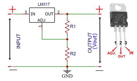 Lm317 Voltage Regulator Calculator Lm317 Calculator
