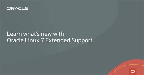 Glenn Jensen On Linkedin Extend Your Os Upgrade Timeline Oracle Linux