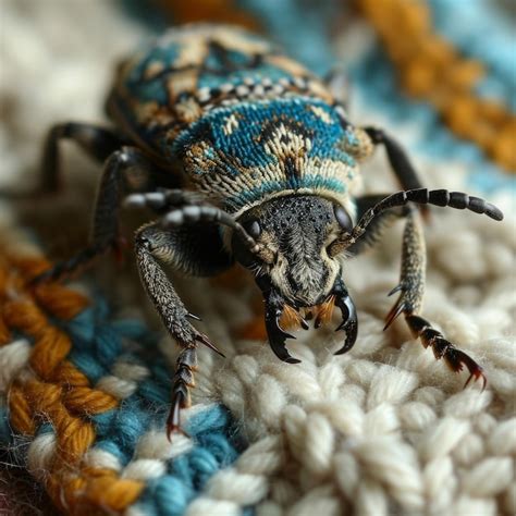Premium Ai Image Christmasthemed Ugly Sweater Inspires Stunning Macro