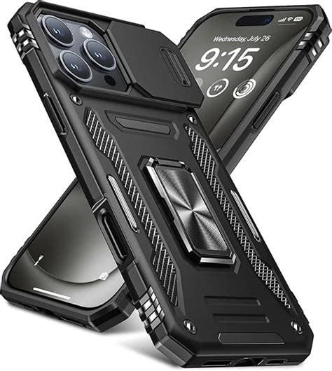 Jp Iphone 16 Pro Max 用ケース リング付き 衝撃吸収 耐衝撃 スタンド機能 米軍mil規格