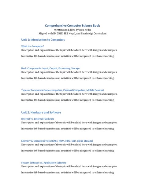 Computersciencebook Pdf Computer Data Storage Operating System