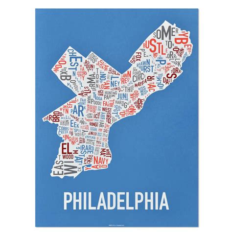 Printable Philadelphia Map