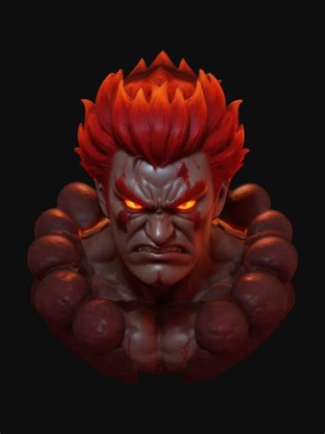 Akuma Bust Download Free 3d Models Generated With Meshy Ai By Ghostpen